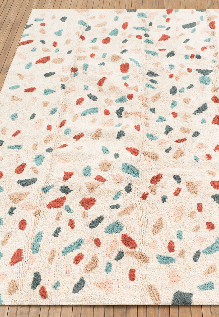 Ковер хлопковый 140*200 см Lorena Canals Cotton Terazzo Marble