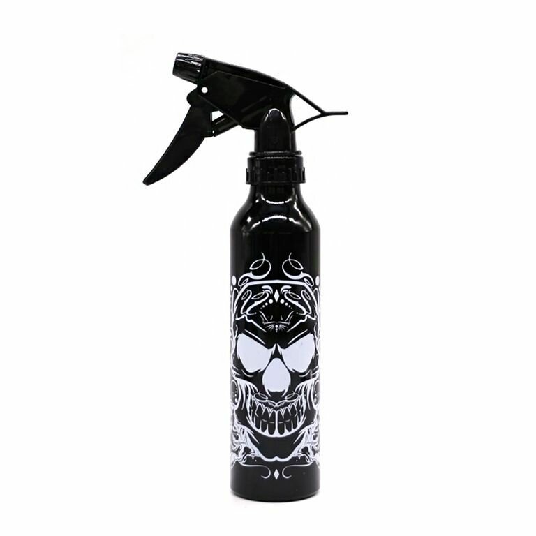 Тату спрей батл с опрыскивателем AVA Skull Tattoo Bottle Black