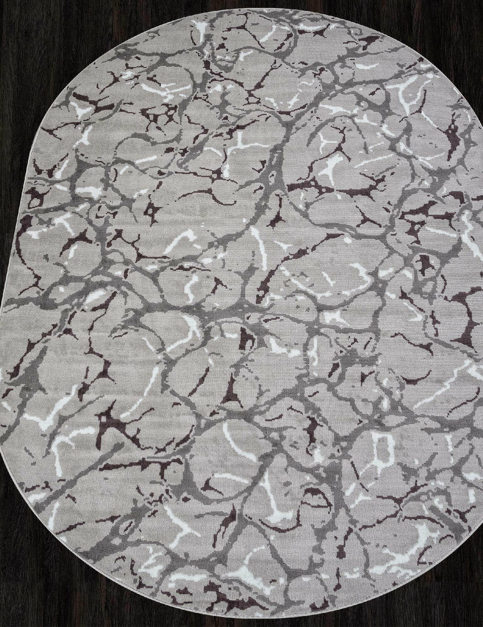 Ковер Овальный на пол в гостиную в спальню 180х250 см современный ворс 7 мм 322345 KoverVDom