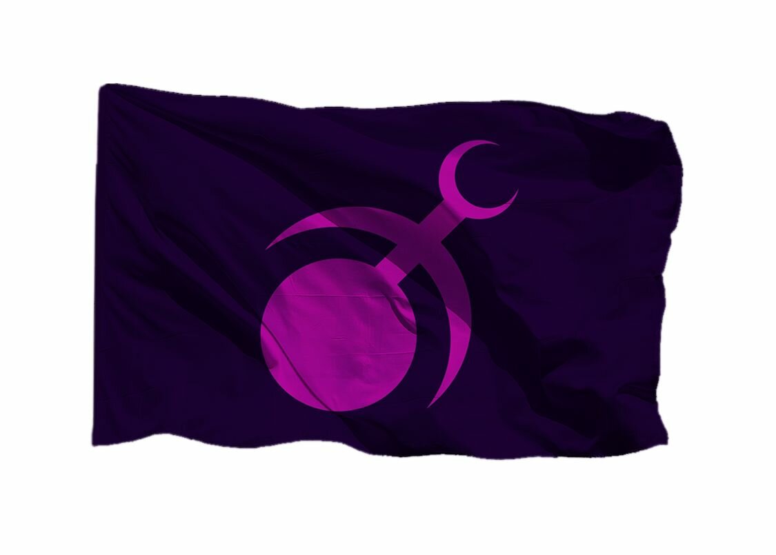 Флаг знамя Слаанеш Вархаммер Warhammer 40000 90х135 см на сетке для улицы, для флагштока