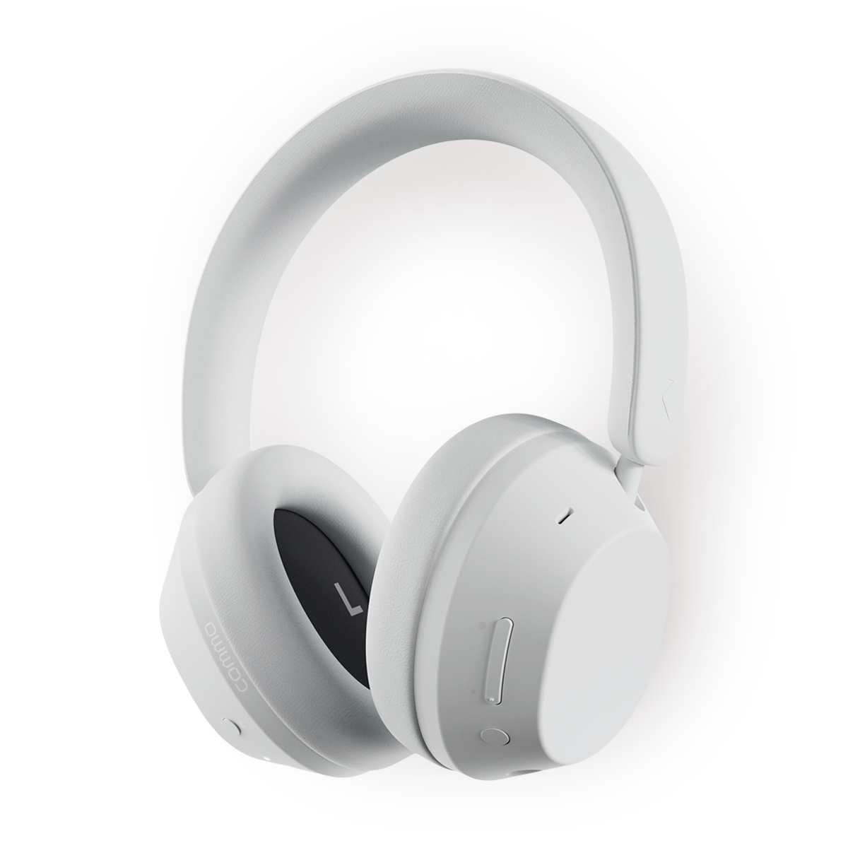 Наушники Commo One, беспроводные, динамические, Bluetooth 5.3, белые