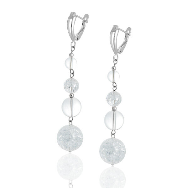 Серьги с подвесками L'attrice, горный хрусталь