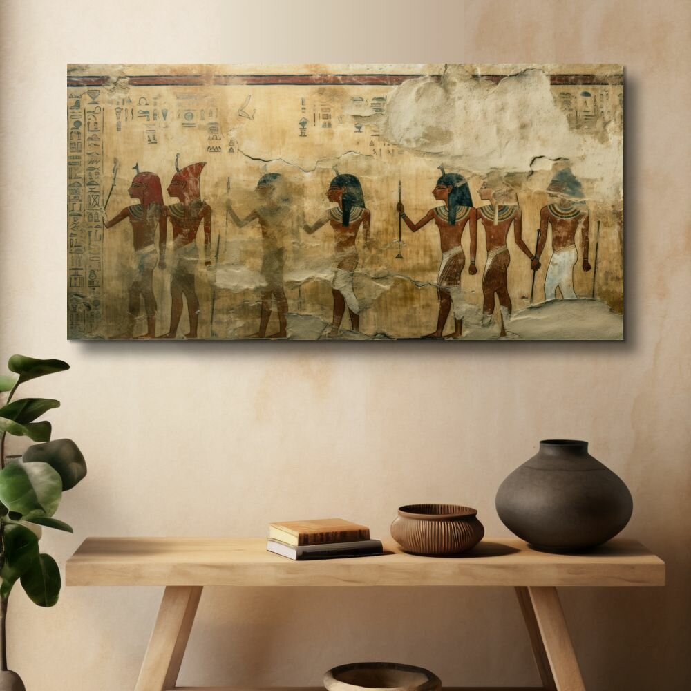 Картина "Картина Старая фреска" 40х80 1 шт.