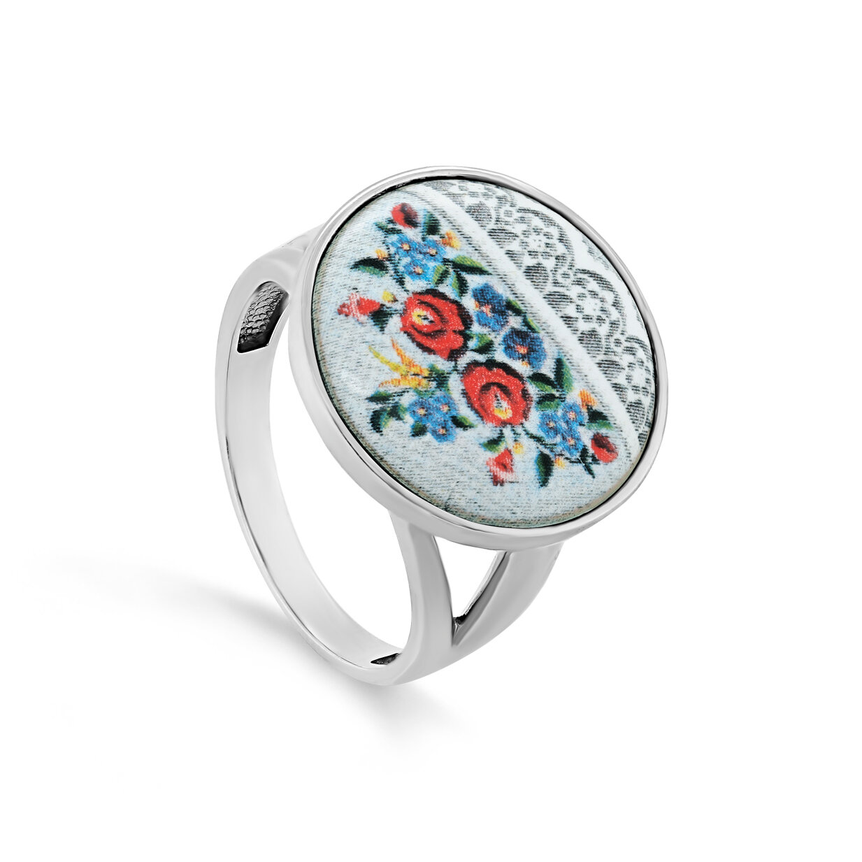 Кольцо, серебро, 925 проба