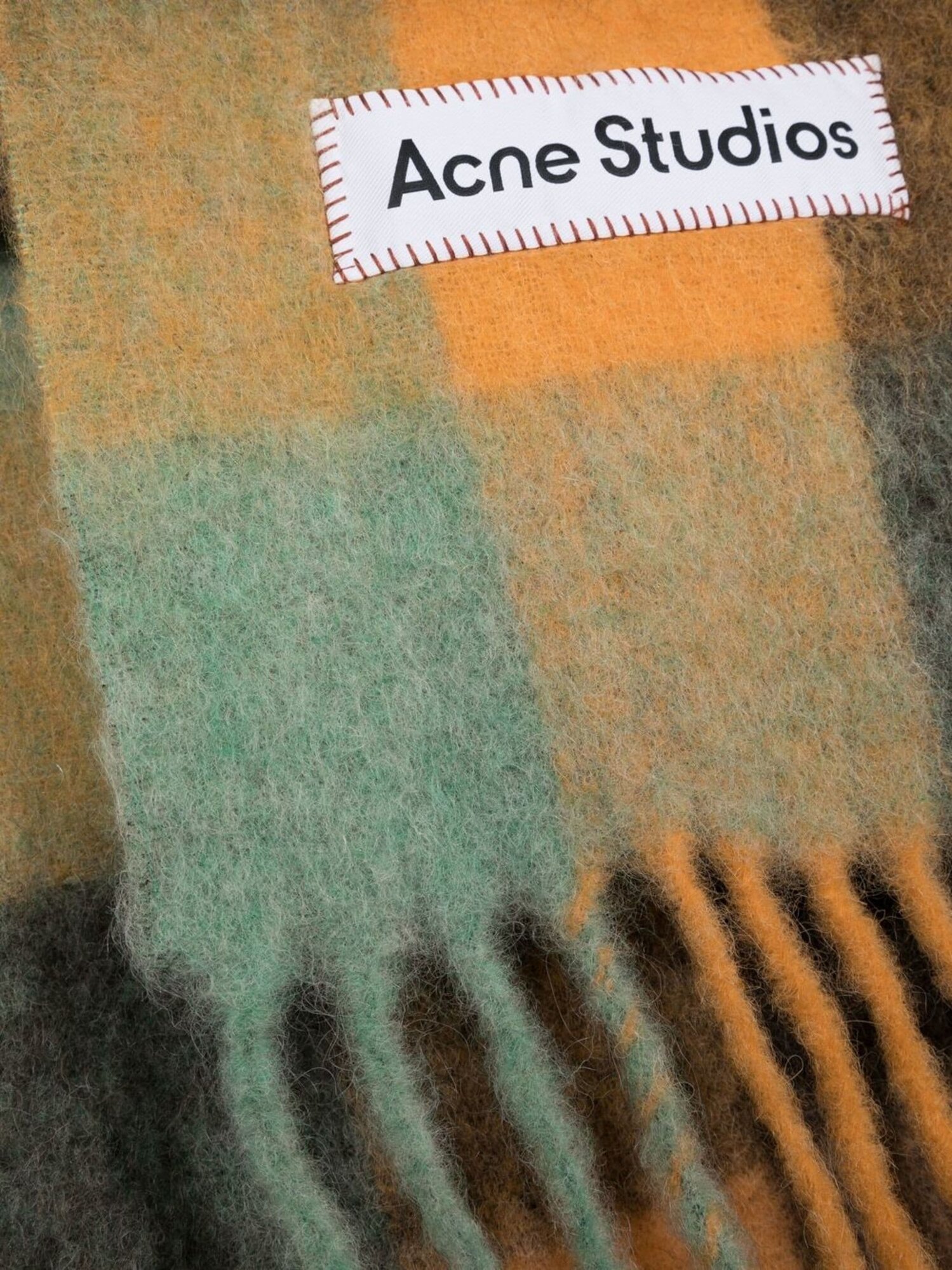 Шарф Acne Studios для мальчиков, brown — фото 1