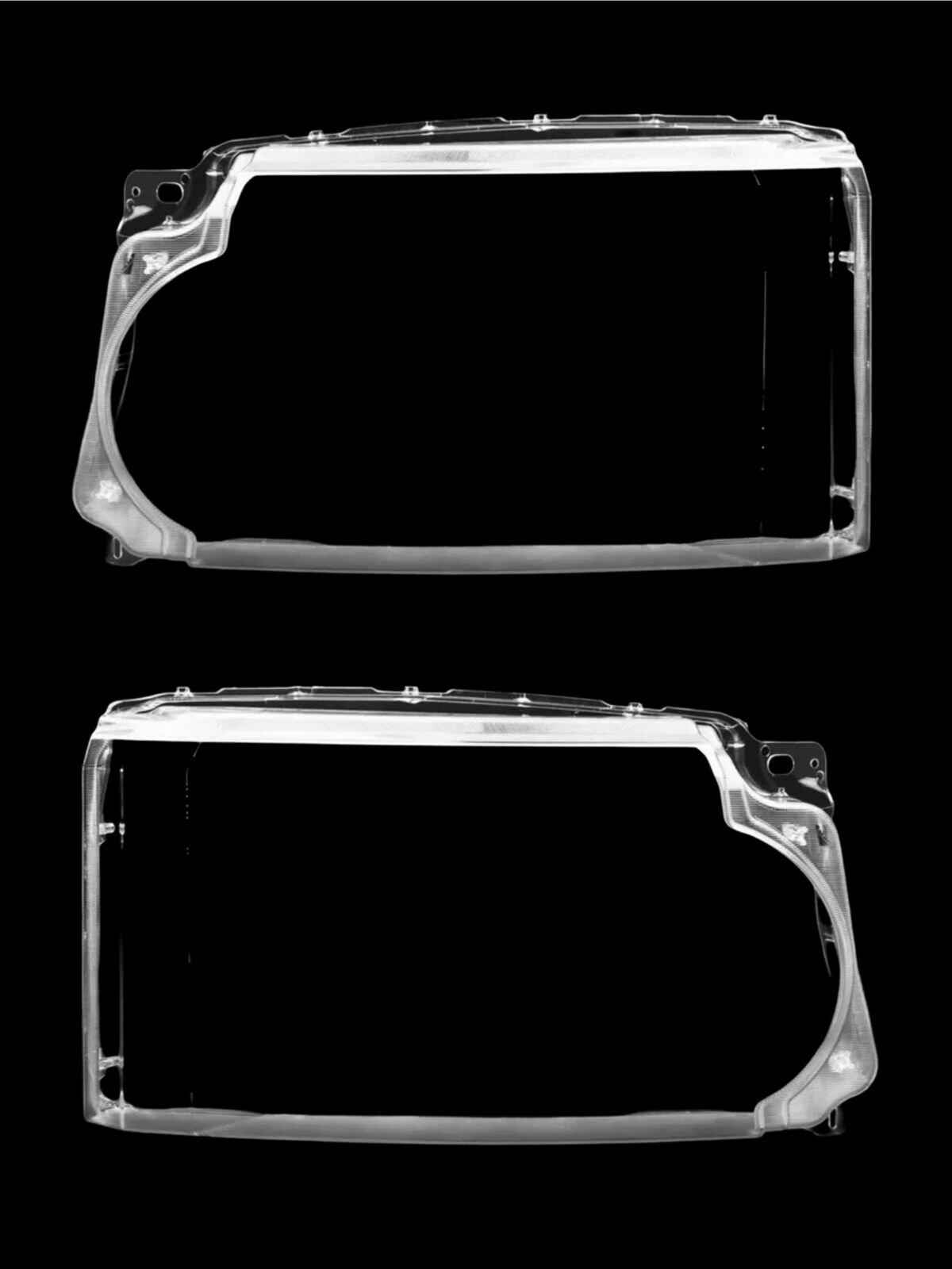 Стекла фар для Land Rover Discovery 4 2009-2013 (Комплект 2шт), стекла фар Ленд Ровер Дискавери 4