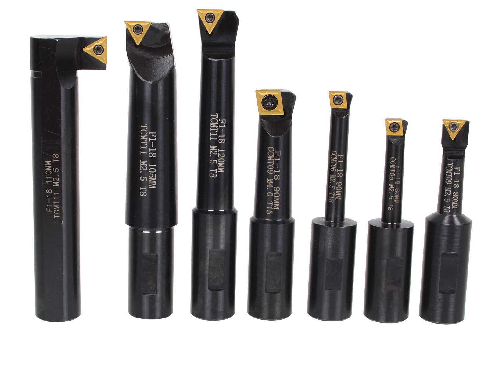 Набор резцов для расточной головки 18мм AR-NRG18-7P