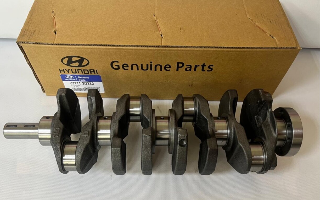 Коленвал аналог HYUNDAI/KIA G4KE G4KJ 2.4L G4KE G4KJ G4FG G4NA G4KG G4KC 23111-2G230 2311-2G200
