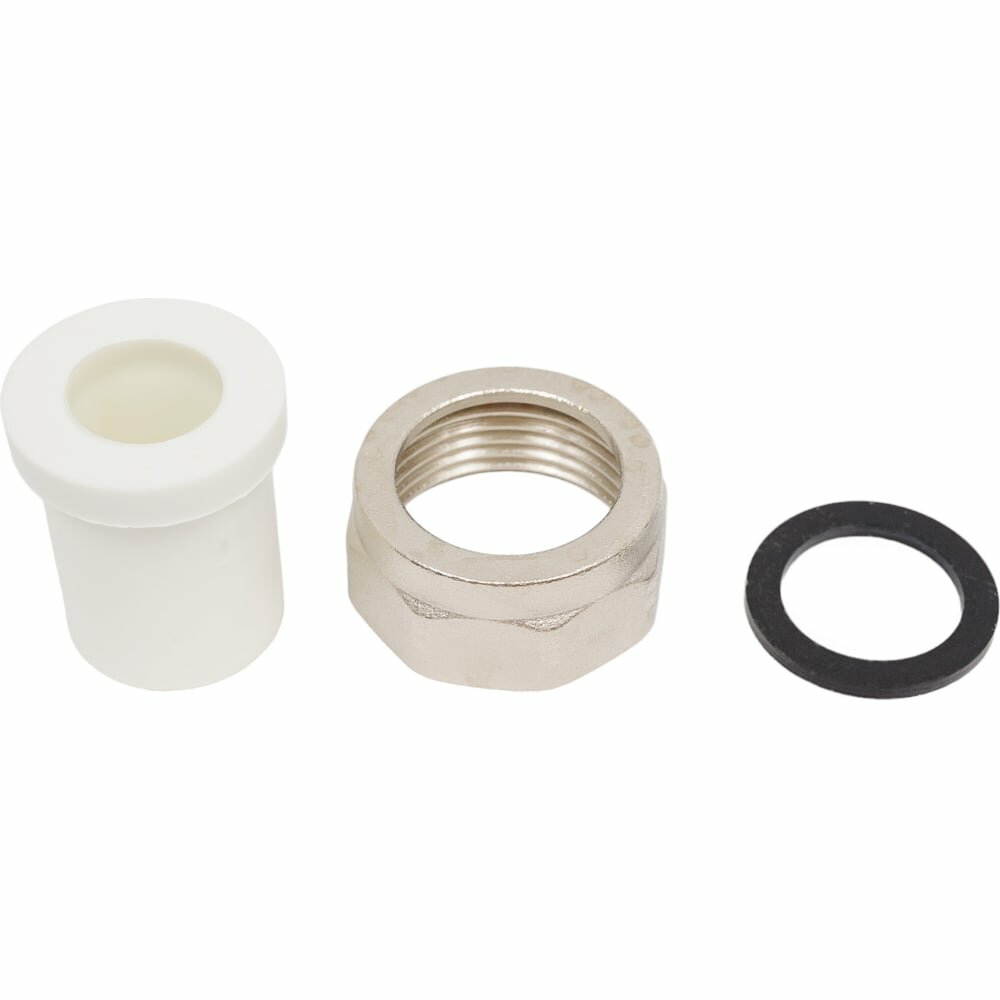 Трубный бурт РВК с накидной гайкой D25-1, для подключения приборов учета