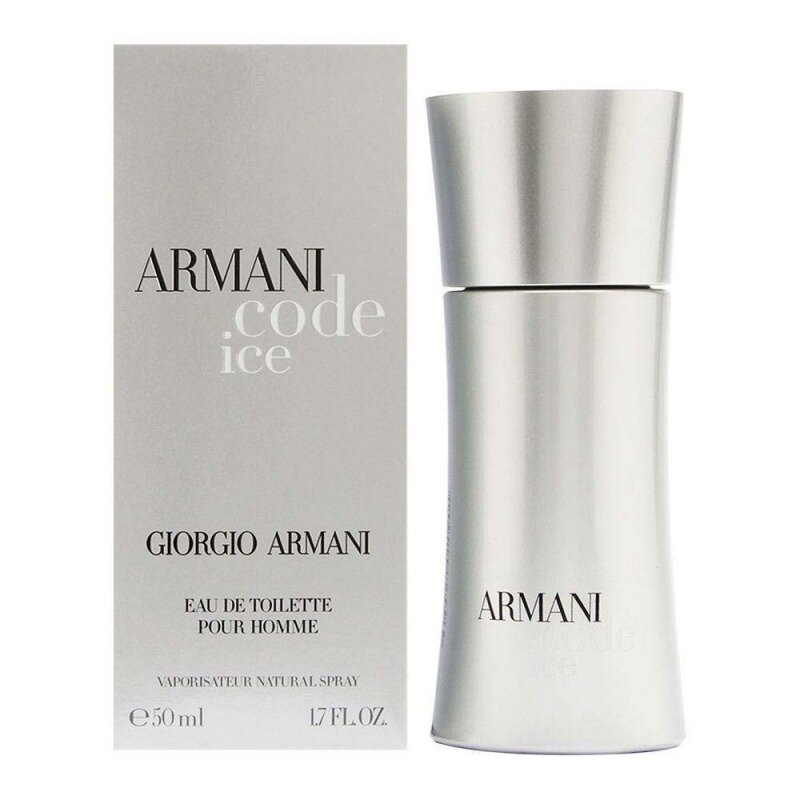 Armani Code Ice, 50 мл, Туалетная вода Мужская