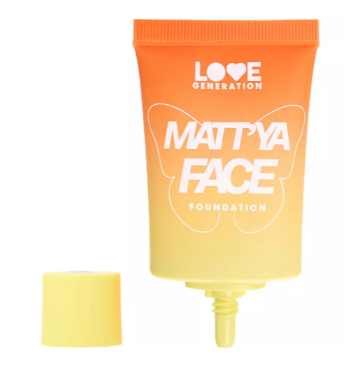 Тональный крем Love Generation Matt'ya Face, тон 03 холодный бежевый, матирующий, c экстрактом матчи, 30 мл