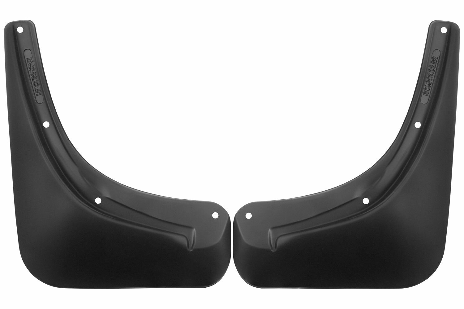 Брызговики задние подходят для JETOUR T2 2023 - 2 шт.(optimum) в пакете / Джитур