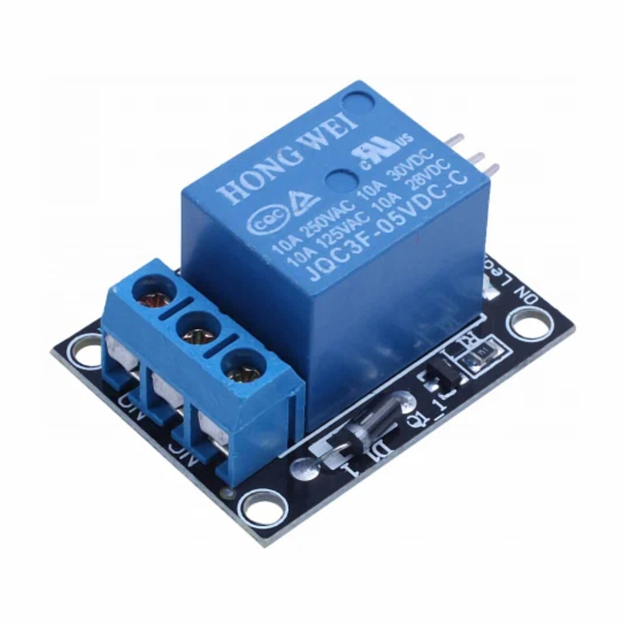 Реле HW - 482 5В, (250 В, 10А) Ардуино