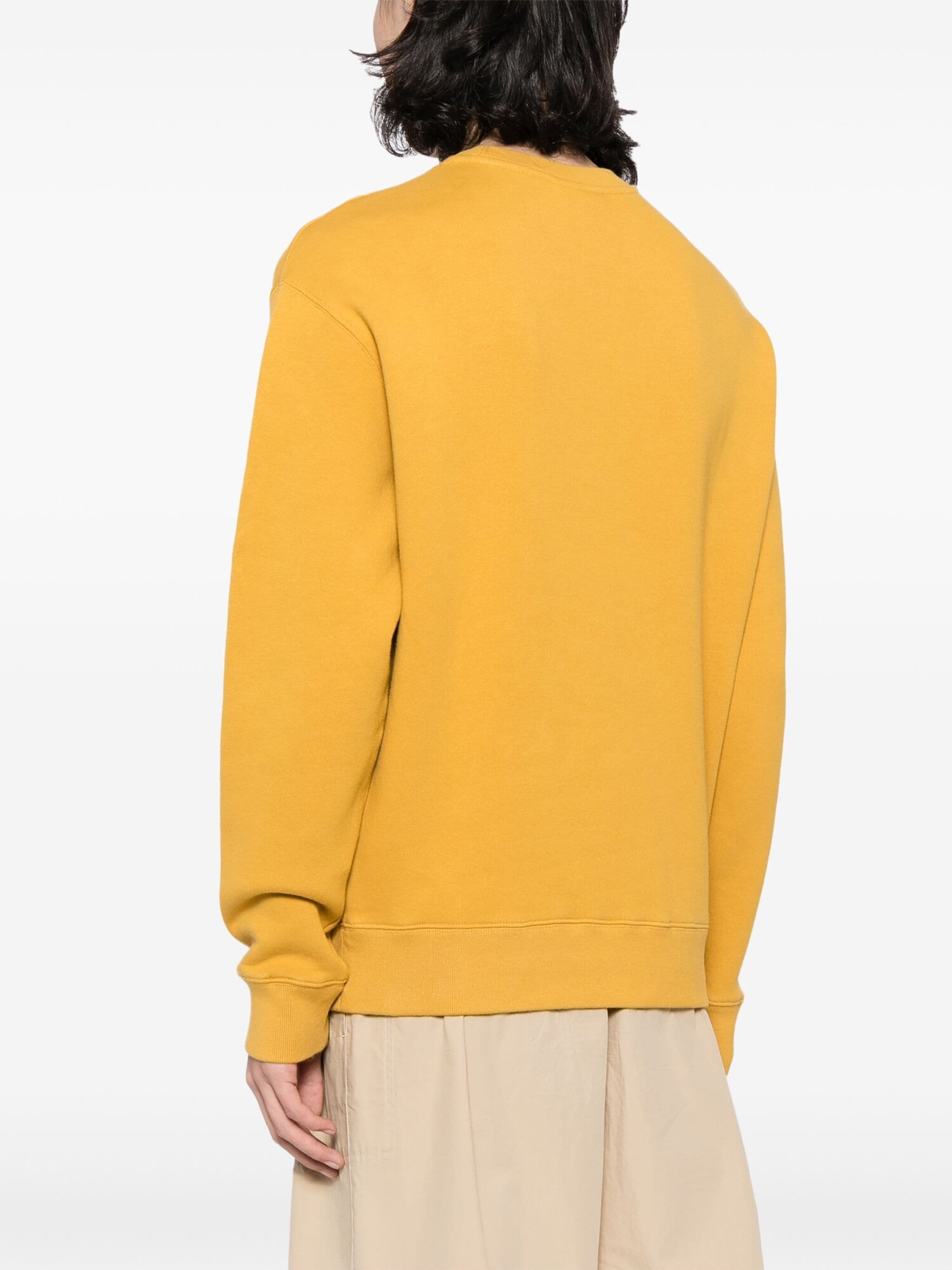 Толстовка Maison Kitsune Racing Fox, размер 50, , yellow — фото 1