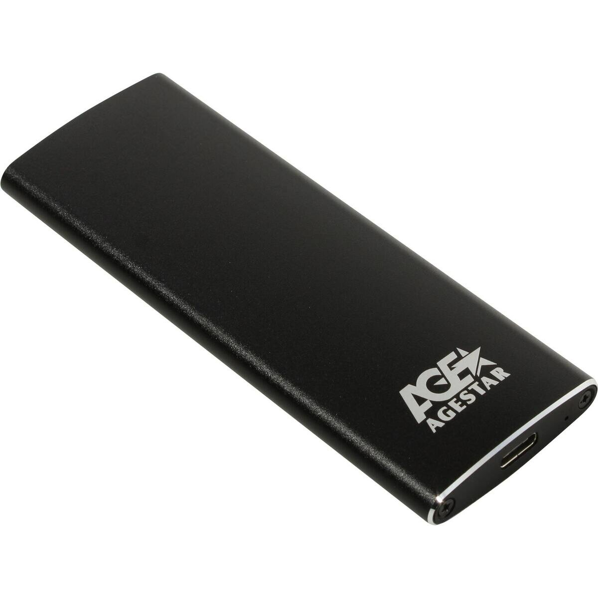 AgeStar <3UBNF2C-Black> (Внешний бокс для M.2 SSD 2230/42/60/80, USB3.1)