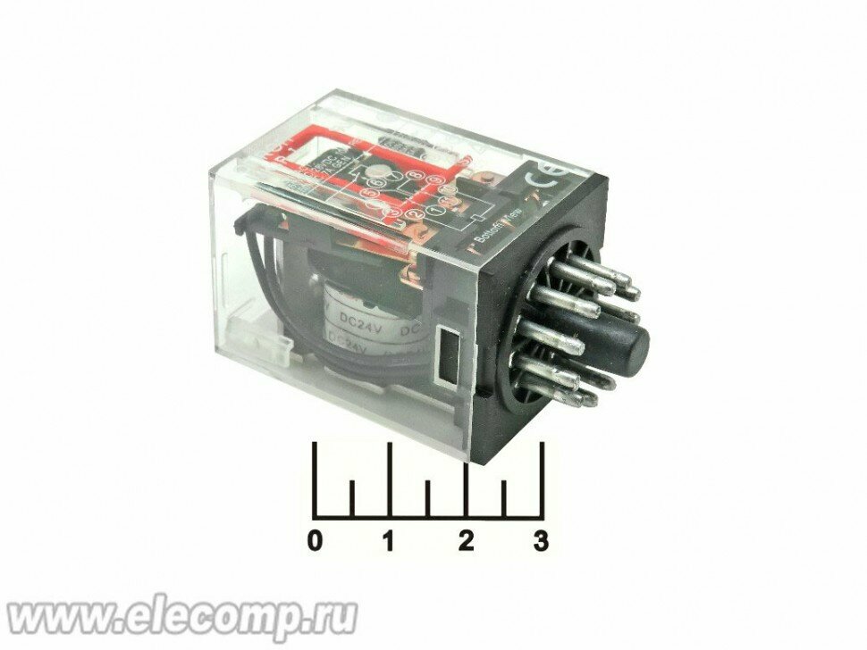 Реле =24V 7A/250V MK3P-I