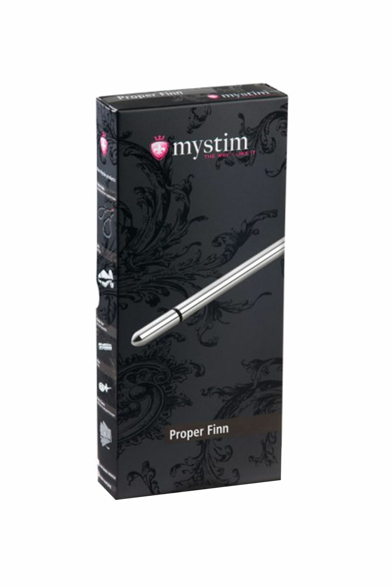 Электростимулятор уретры Mystim Proper Finn, хирургическая сталь, серебряный, 20 см Mystim Электростимулятор уретры Mystim Proper Finn, хирургическая сталь, серебряный, 20 см