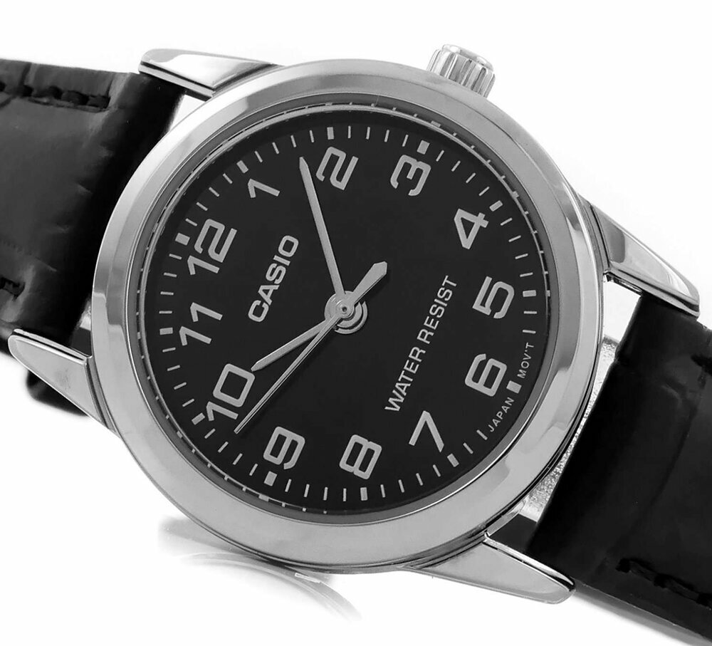 Наручные часы CASIO Collection, серебряный/черный — фото 1