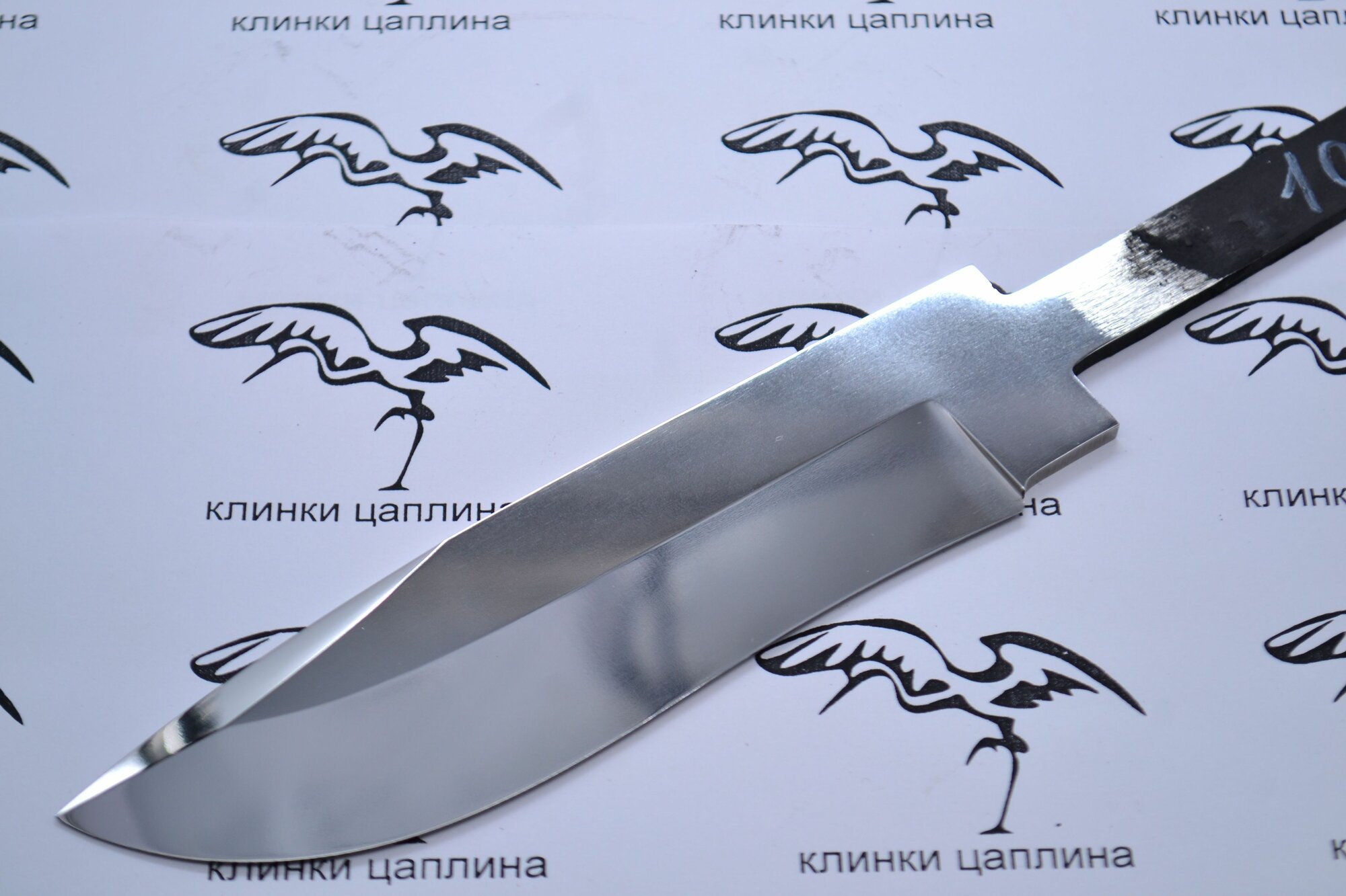 Клинок для ножа из кованой 95х18 под названием - лось, лезвие для ножа, охотничьи ножи