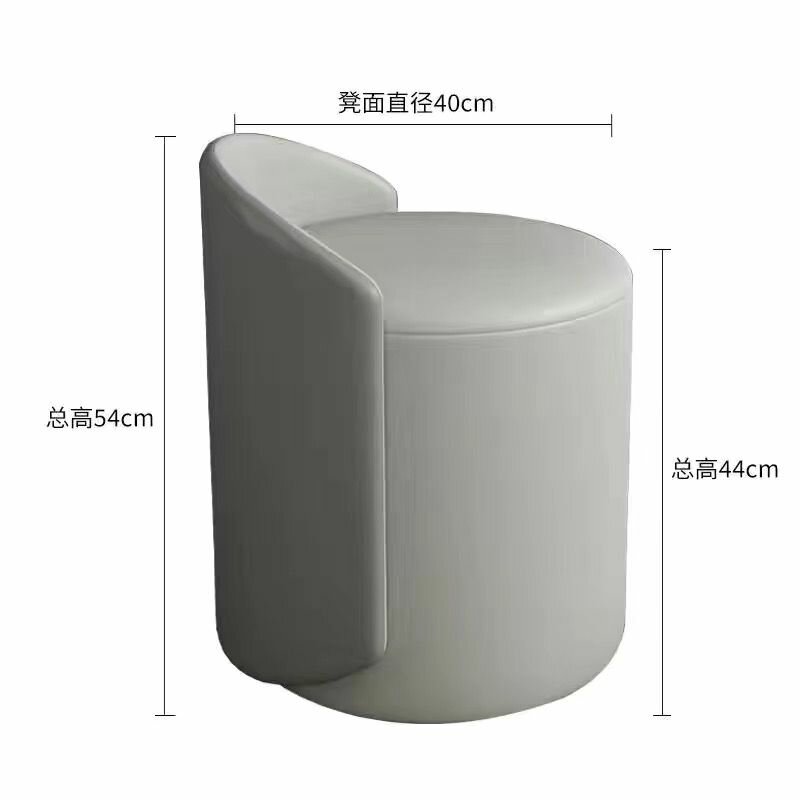 Charming goods Креслопуфик в прихожую Банкетки для спальни, гостиную, детскую, мягкая, мебель минимализм для квартиры дачи дома, 1 шт, 42х42х43 см