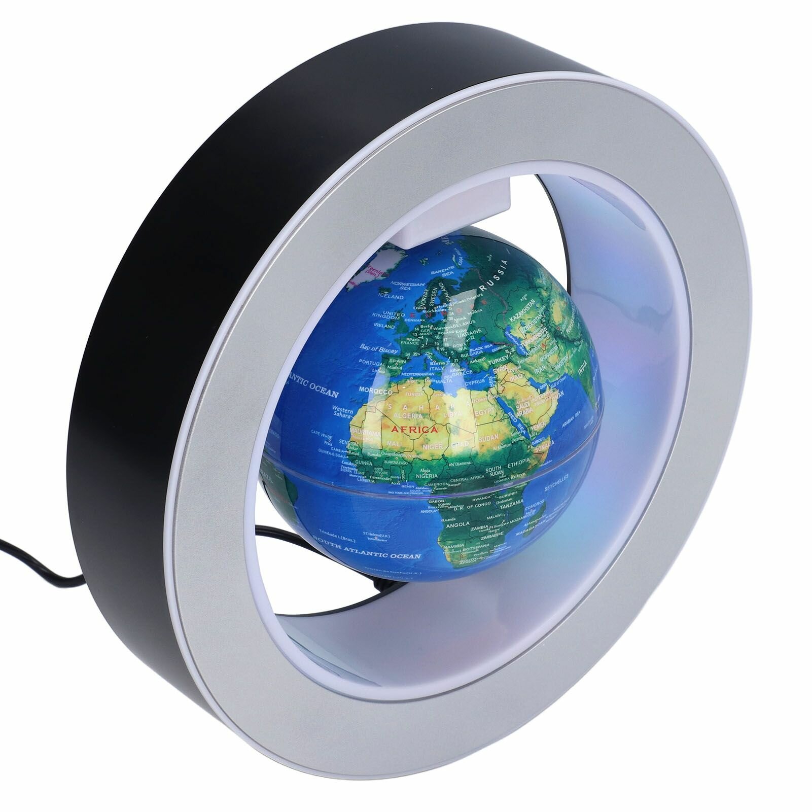 Высокотехнологичный глобус с магнитной левитацией Американский стандарт