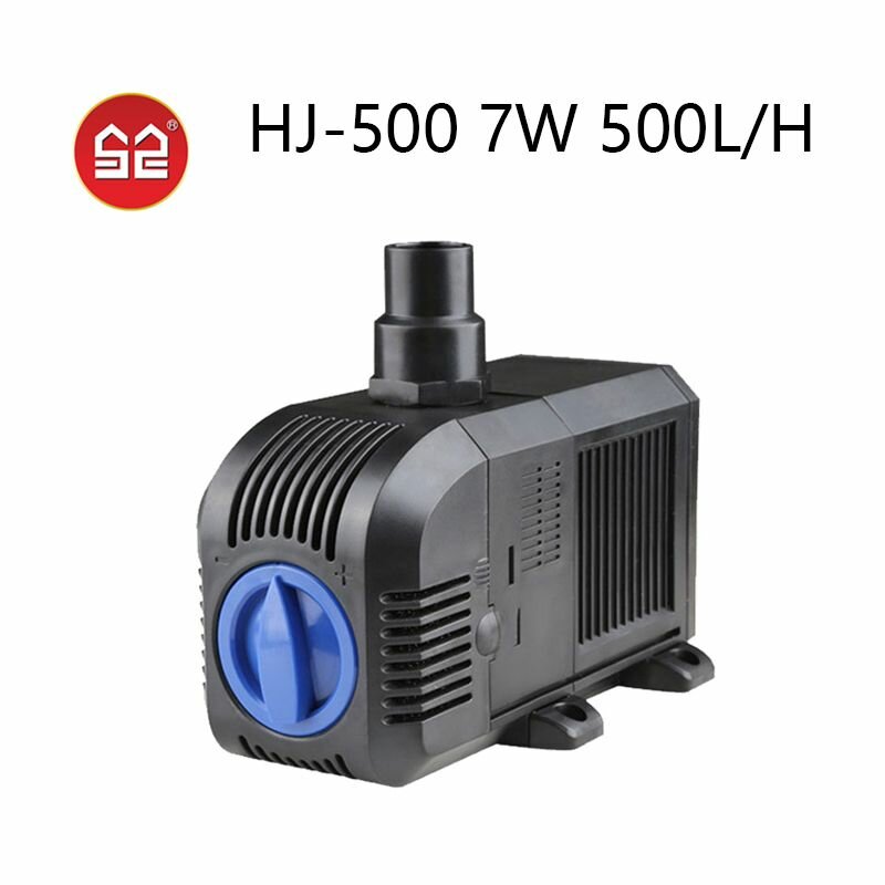 Регулируемый циркуляционный водяной насос SUNSUN для аквариума, HJ-500 7 Вт 500Л/ч, да, калибр 12 мм 16 мм