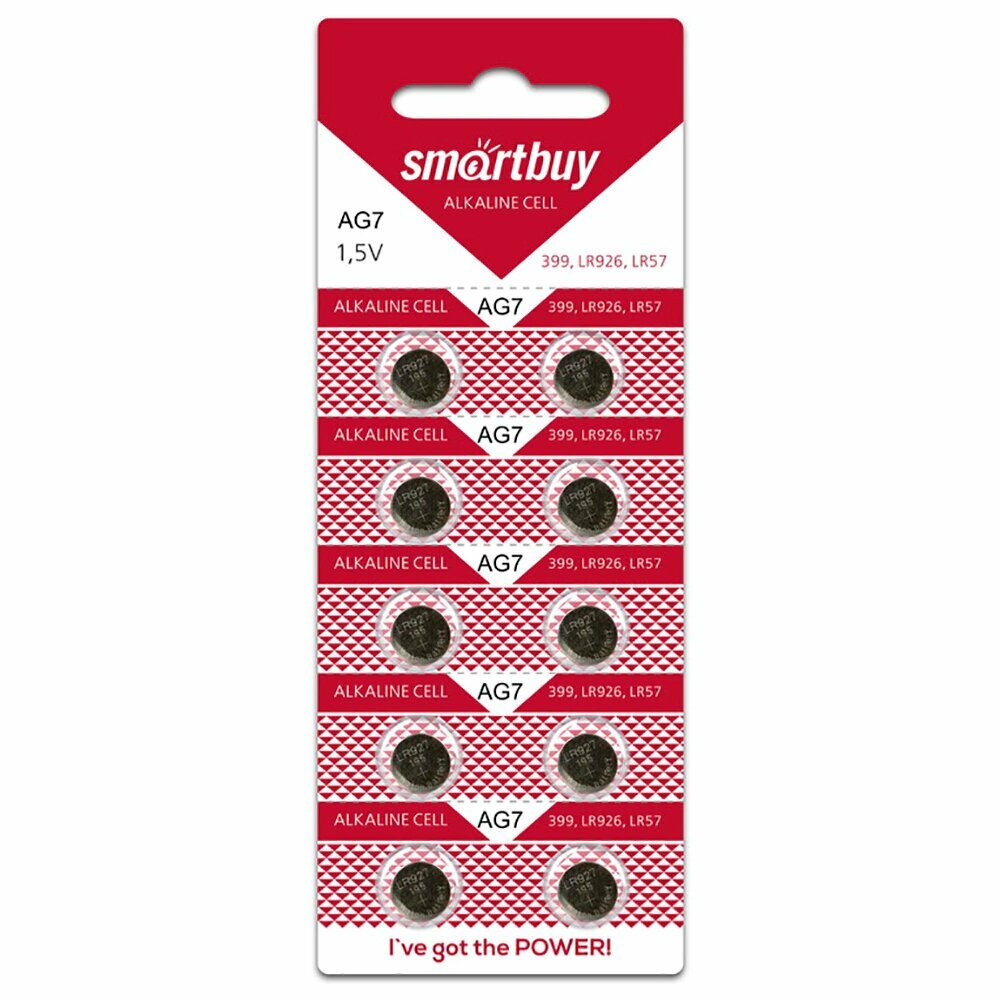 Батарейка Smartbuy G7 10 шт