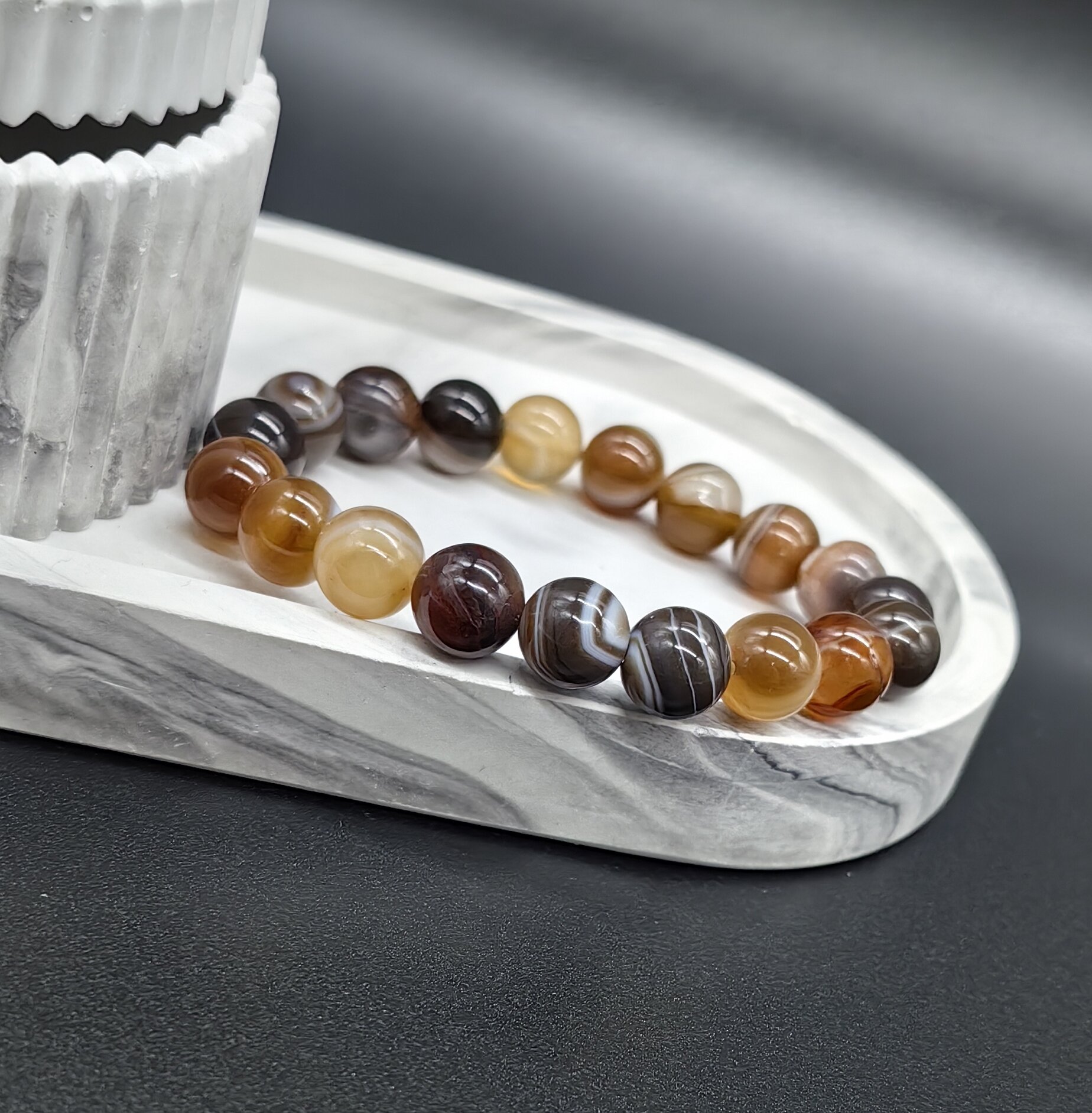 Браслет, агат