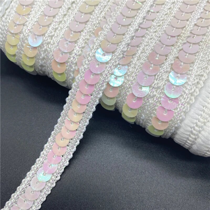 Кружевная органза с пайетками RYFDBMauve 2 метра 01