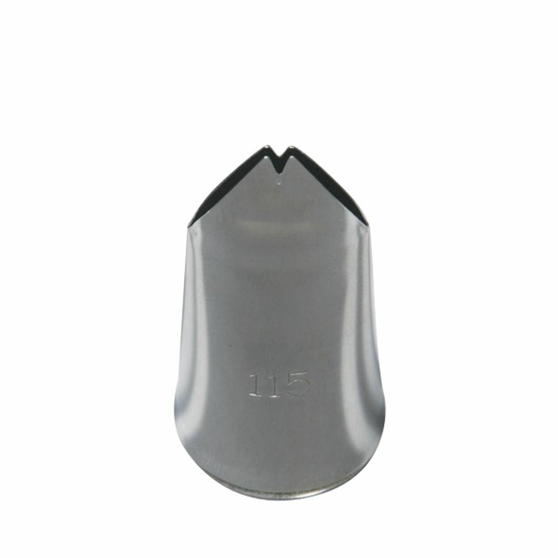 Насадка кондитерская, листик, 18 мм, нержавеющая сталь, Sam Un.