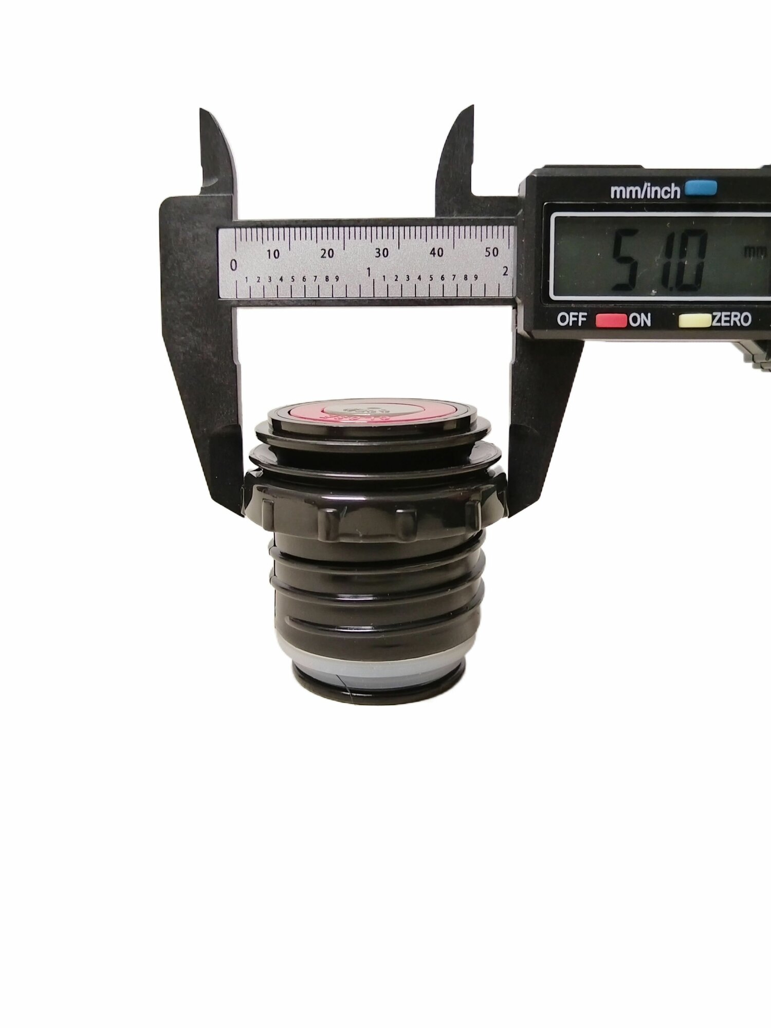 Крышка пробка для термоса с резьбой с кнопкой