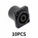 Разъём XLR A, 10шт