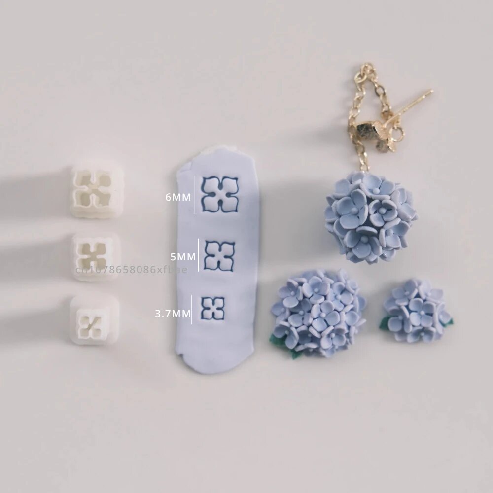 Формы для лепестков гвоздик и гортензий из ПЛА C-S