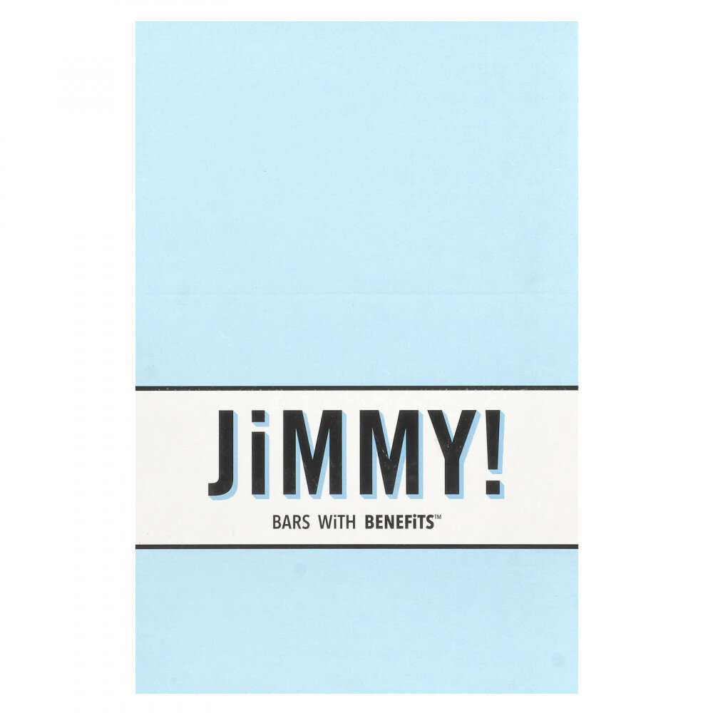 JiMMY, Bars With Benefits, протеиновый батончик, крем с морской солью и карамелью, 12 батончиков, 58 г (2,05 унции)
