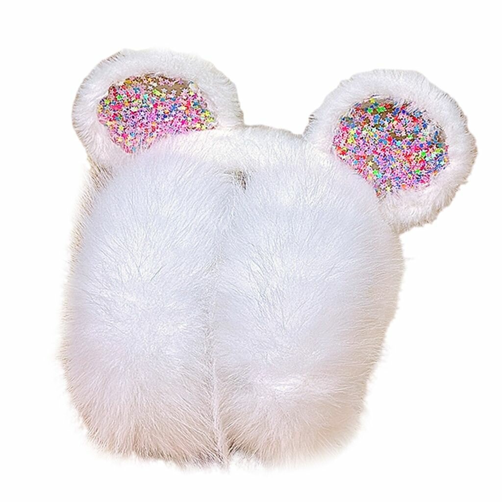 Зимние теплые плюшевые наушники, наушники для кошек, милые портативные и удобные