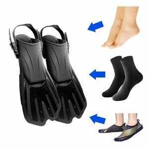 Обувь для плавания, регулируемые пряжки