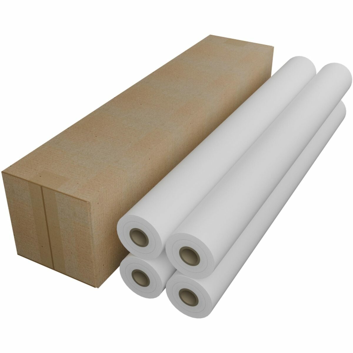 Бумага широкоформатная ProMEGA Engineer InkJet (А2 (420мм), намотка 45м, 80г, втулка 50.8мм) 8шт.