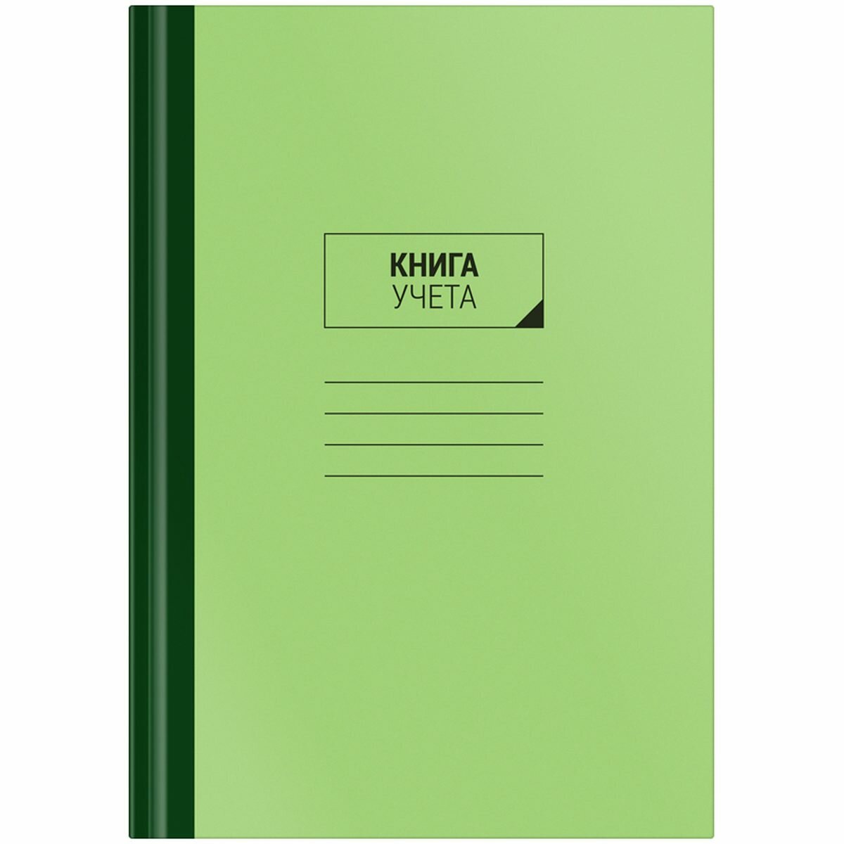 Бухгалтерская книга учета OfficeSpace (А4, 96л, клетка) обложка твердый картон (CL-98-325 / 153185)