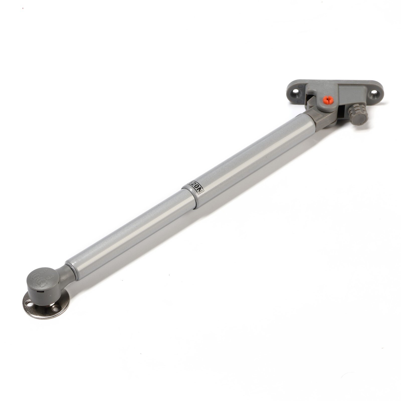 Газлифт 120N CAPPIO, доводчик, бесшумное открывание/закрывание, серый, дополнительная защита, 2 шт, 10771983