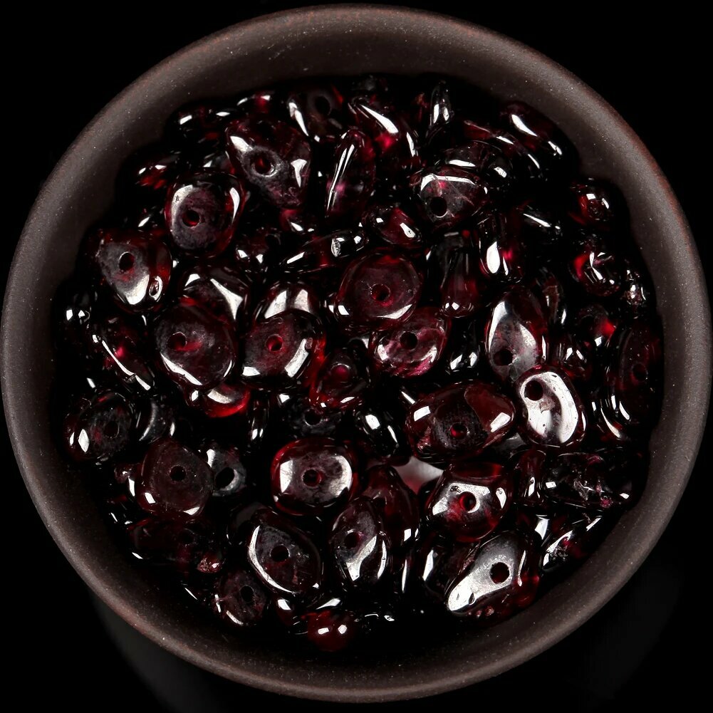 Гранатовые бусины 16 дюймов IYKWIM 3-5mm 16inches