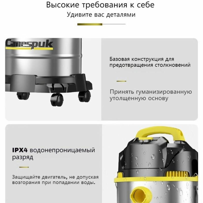 Строительный пылесос — фото 1