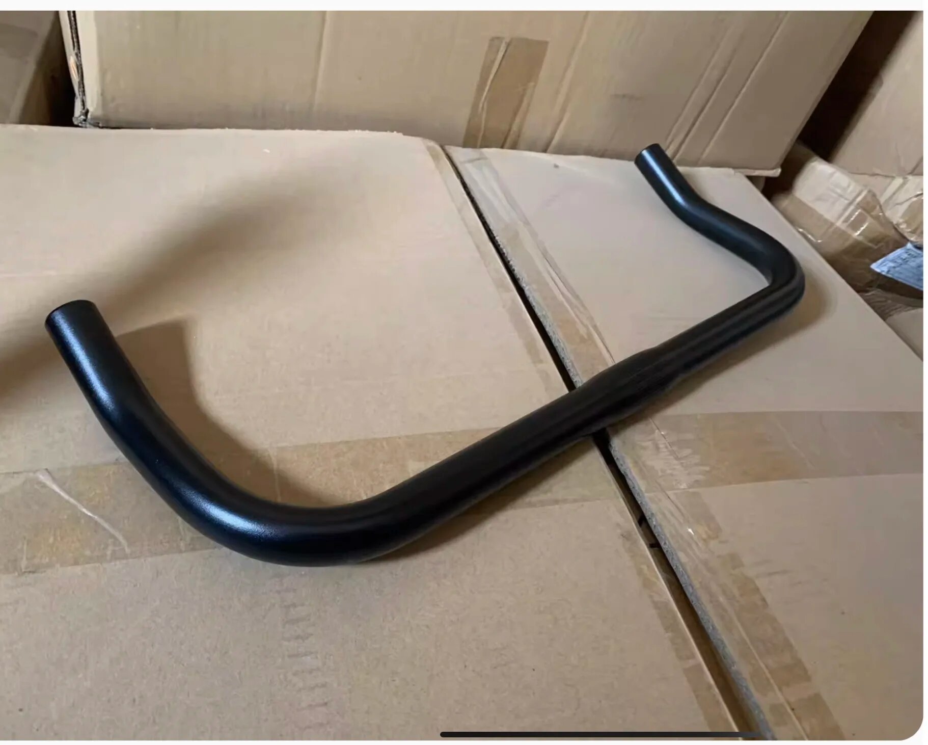 Руль для шоссейного велосипеда Fixie 25,4 мм 420 мм Matte black