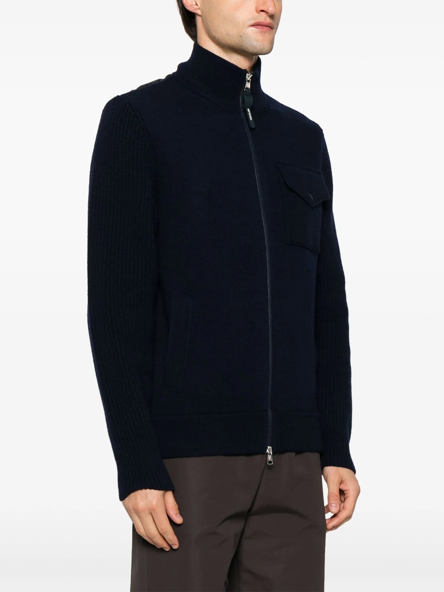 Кардиган Moncler, размер 54, blue — фото 1