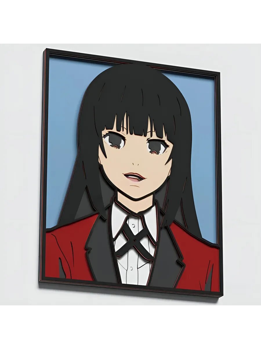 3D Картина по номерам из дерева Юмэко, 23x30 см