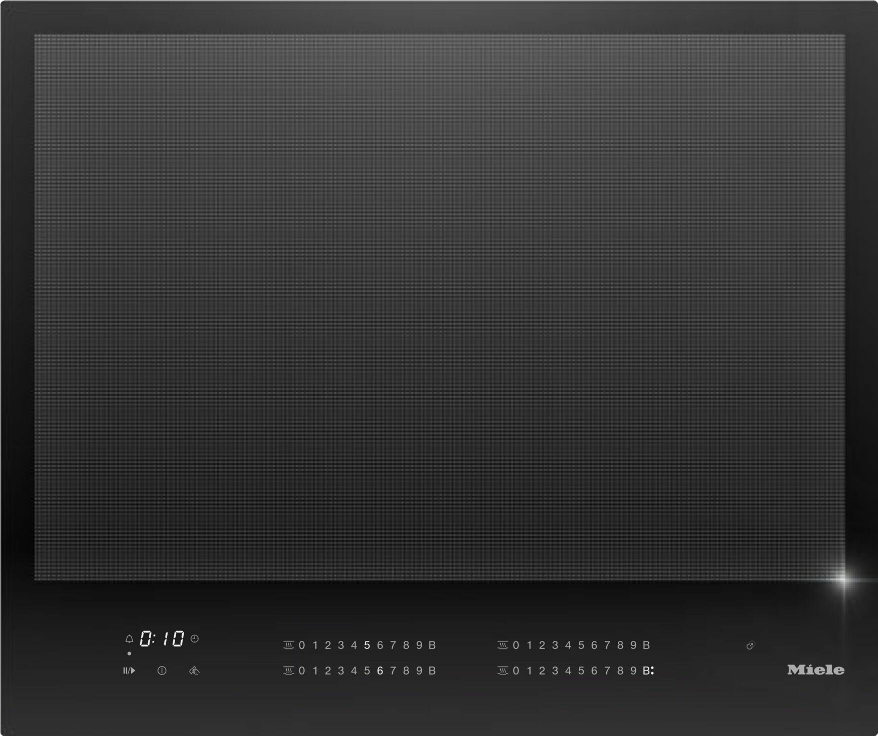 Индукционная варочная панель Miele KM 7867-1 FL Diamond, черный