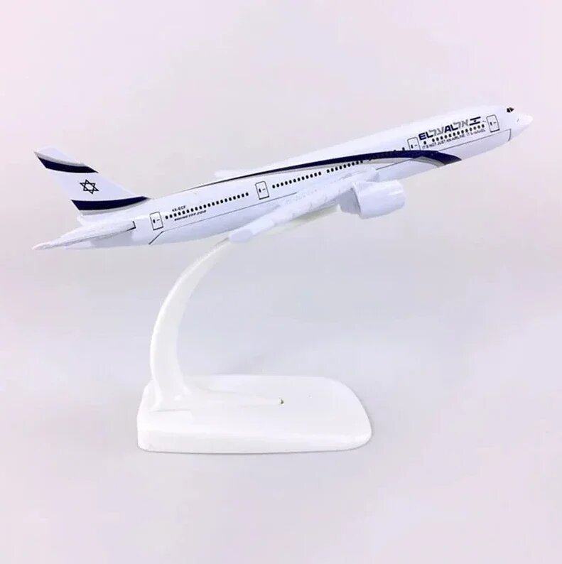 Модель самолета HYINUO B777 El Al Air Airlines 1:400 b