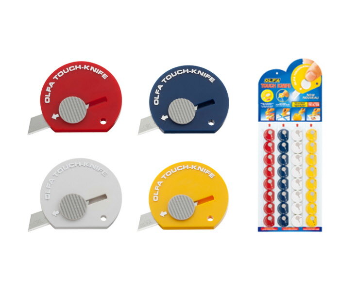 OLFA TOUCH-KNIFE компактный нож с нержавеющим лезвием (OL-TK-4)
