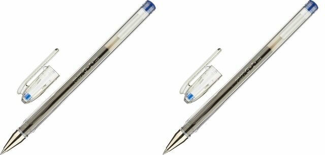 Pilot Ручка гелевая неавтоматическая, BL-G1-5T, 0,3 мм, синяя, 2 уп.