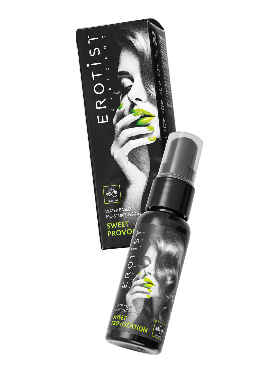 Съедобный гель Erotist SWEET PROVOCATION: FRUIT TRIO (со вкусом киви, граната И яблока), 30мл Erotist Съедобный гель Erotist SWEET PROVOCATION: FRUIT TRIO (со вкусом киви, граната И яблока), 30мл