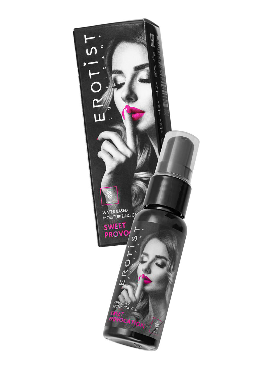Съедобный гель Erotist SWEET PROVOCATION: GRAPES (Сладкая провокация со вкусом винограда), 30мл Erotist Съедобный гель Erotist SWEET PROVOCATION: GRAPES (Сладкая провокация со вкусом винограда), 30мл